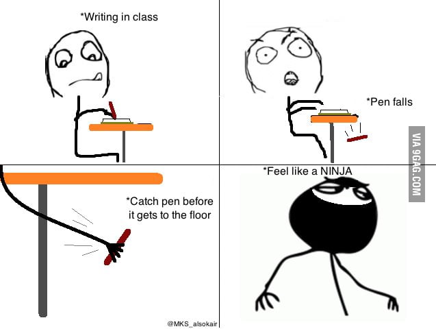 Feel like a NINJA - 9GAG