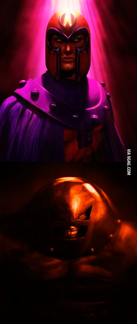 Awesome Magneto and Juggernaut - 9GAG