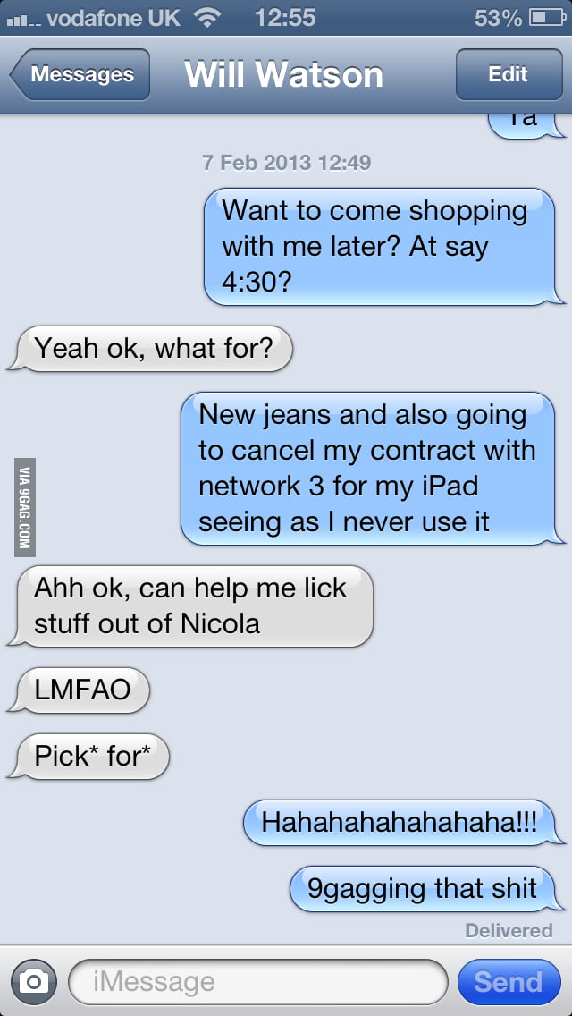 Oh Autocorrect... - 9GAG