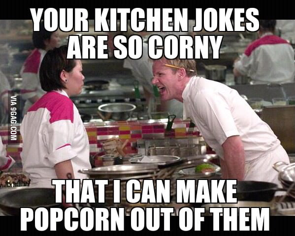 Too corny... - 9GAG