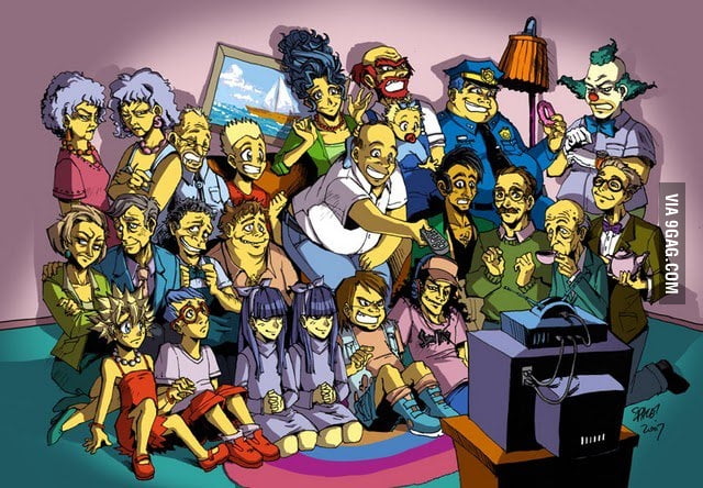 Asian Simpsons - 9GAG