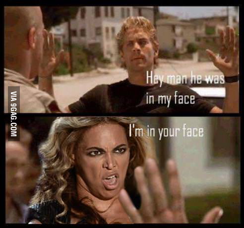 In yo face! - 9GAG