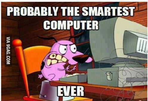 Oh just Courage's computer.... - 9GAG