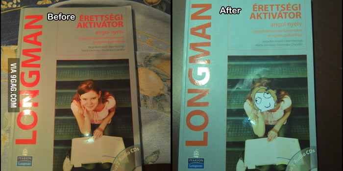 I hated this face so I made some modification. - 9GAG