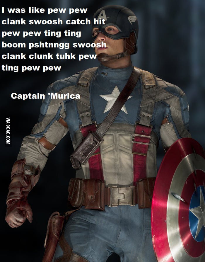 Captain 'Murica - 9GAG