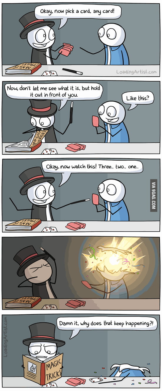 Magic Trick - 9GAG