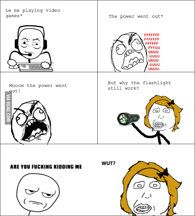 Magic flashlight - 9GAG