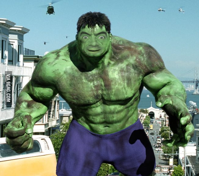 Hulk Bean - 9GAG