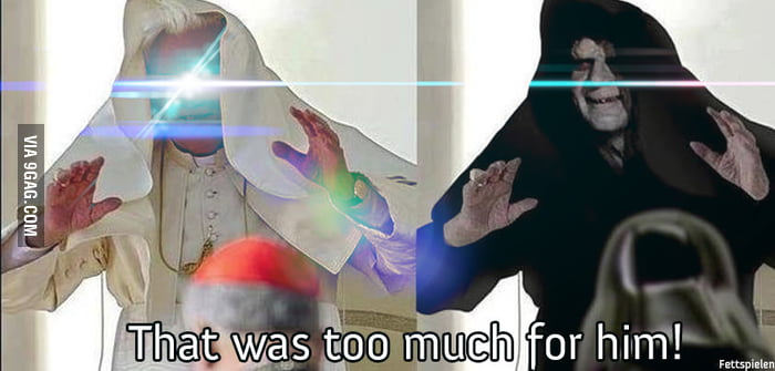 Pope - Star Wars - 9GAG