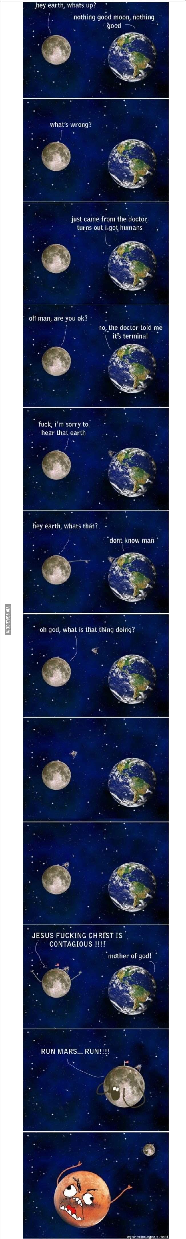 Run Mars run! - 9GAG