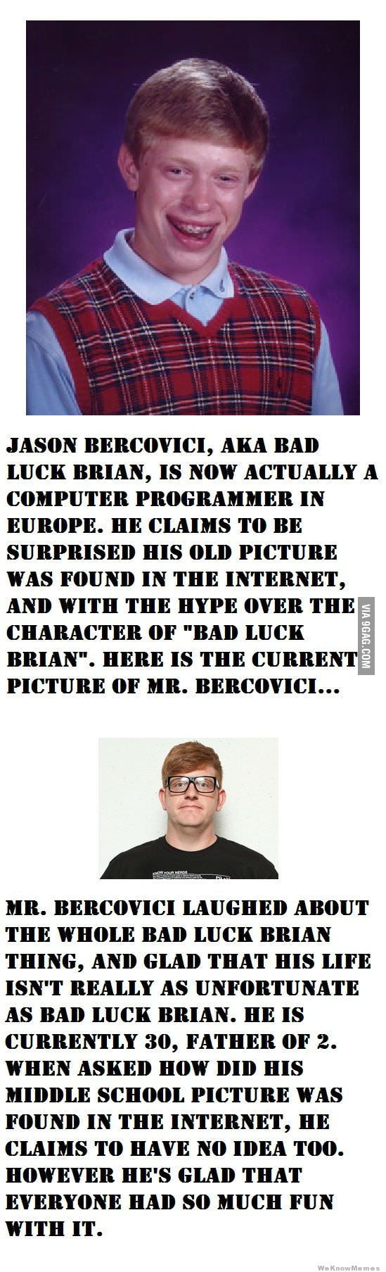 Bad Luck Brian in real life - 9GAG