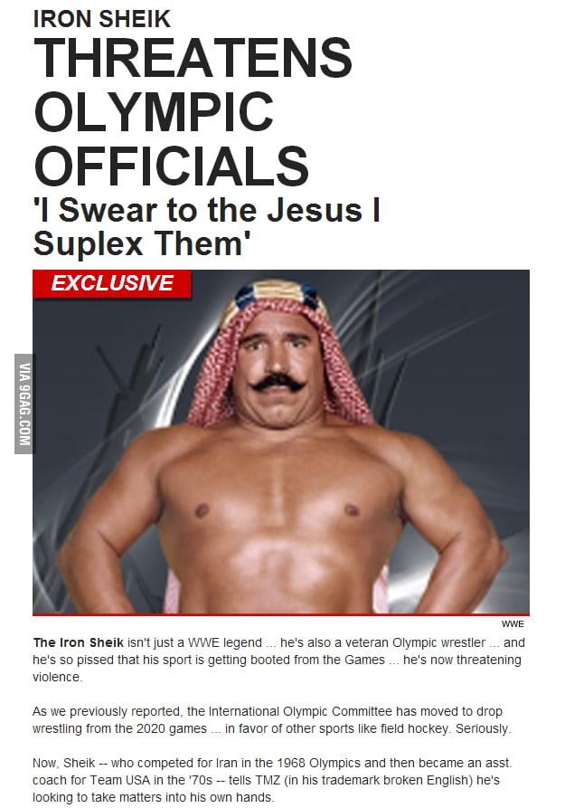 I Swear to the Jesus I Suplex Them! - 9GAG