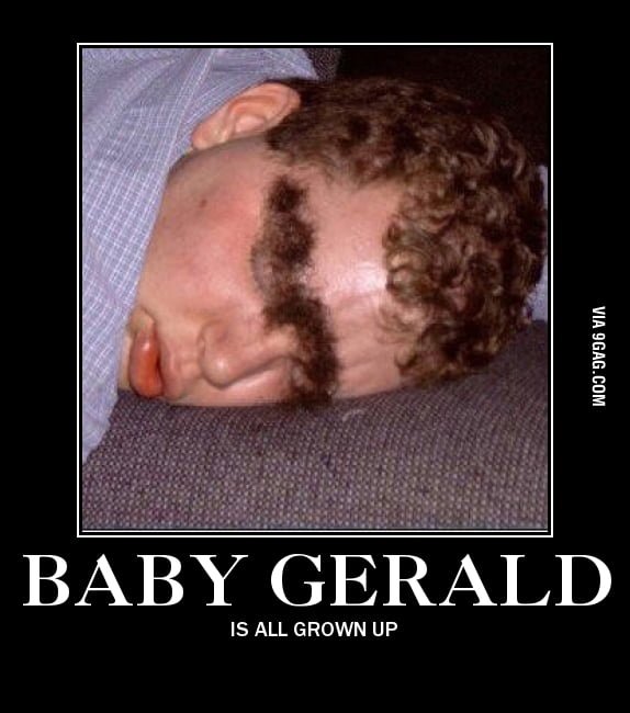 It's The Simpsons unibrow baby - 9GAG