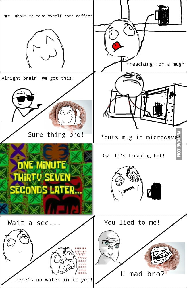 Coffee rage - 9GAG