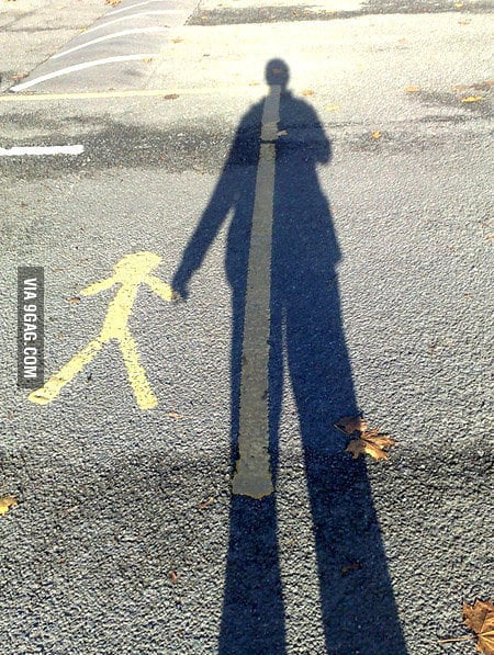 Shadow Trick - 9GAG