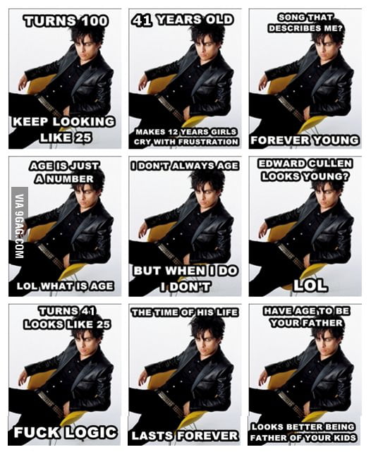 Bj Armstrong logic btw Happy birthday! - 9GAG