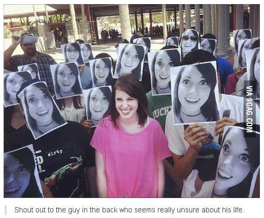 OAG and her fan club - 9GAG