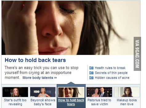 Meanwhile, on Yahoo! .... - 9GAG