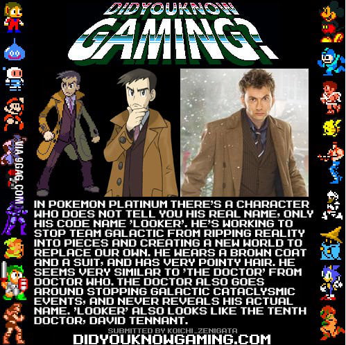 Looker from Pokemon is David Tennant - 9GAG