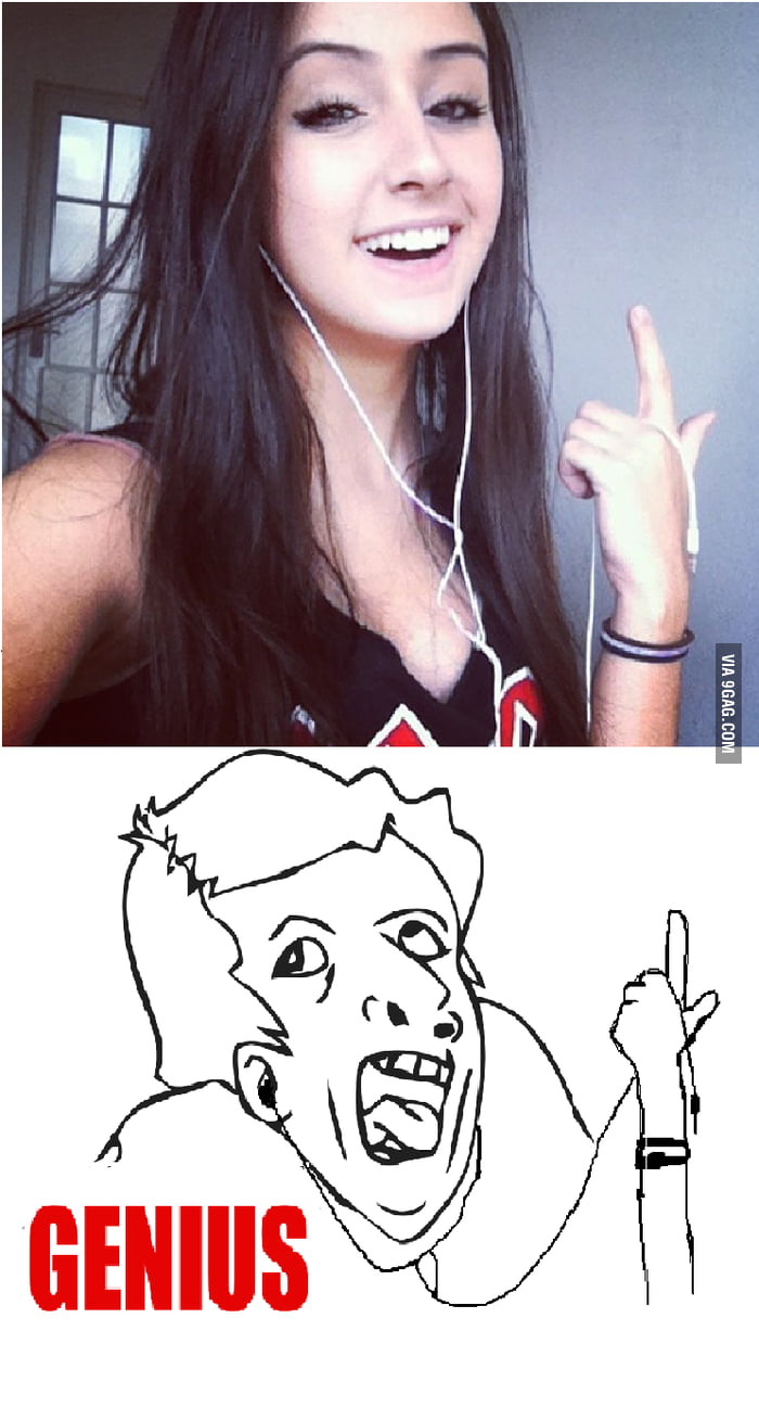 Genius girl - 9GAG