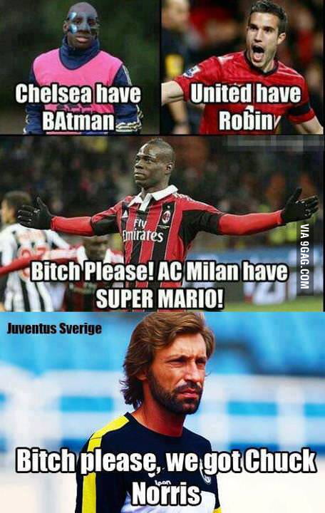 Chuck norris play football - 9GAG