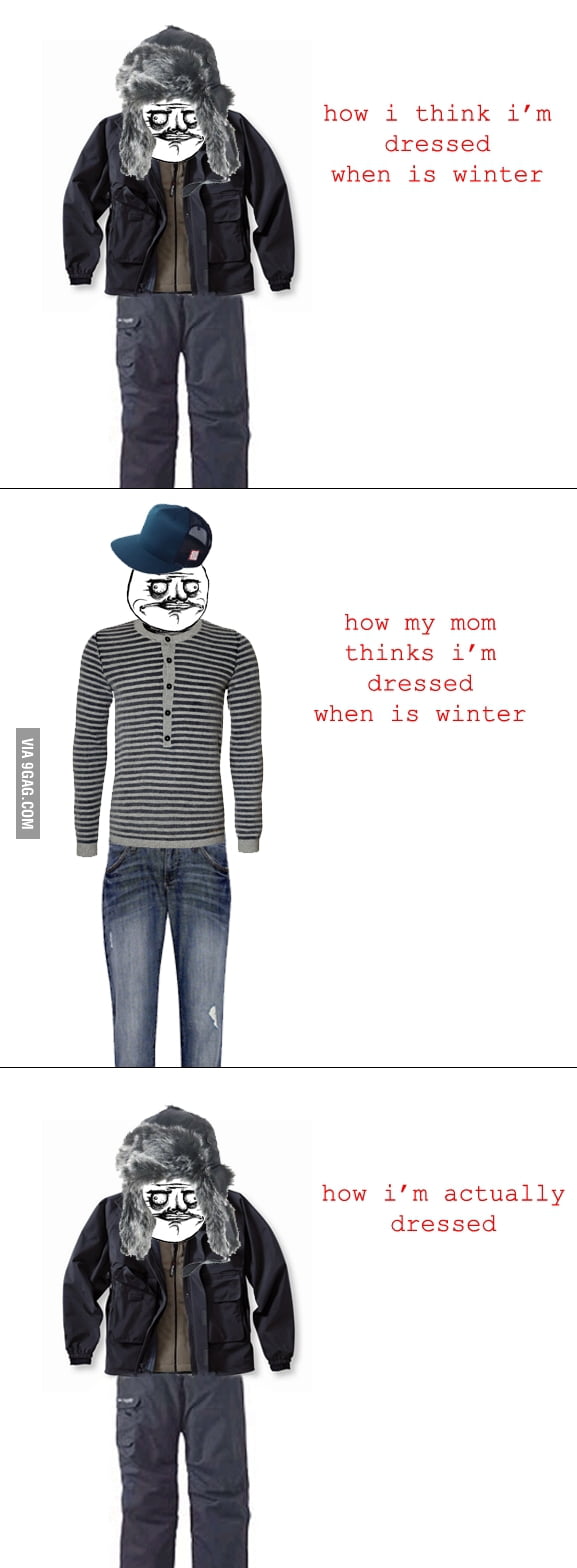 Winter dressing - 9GAG