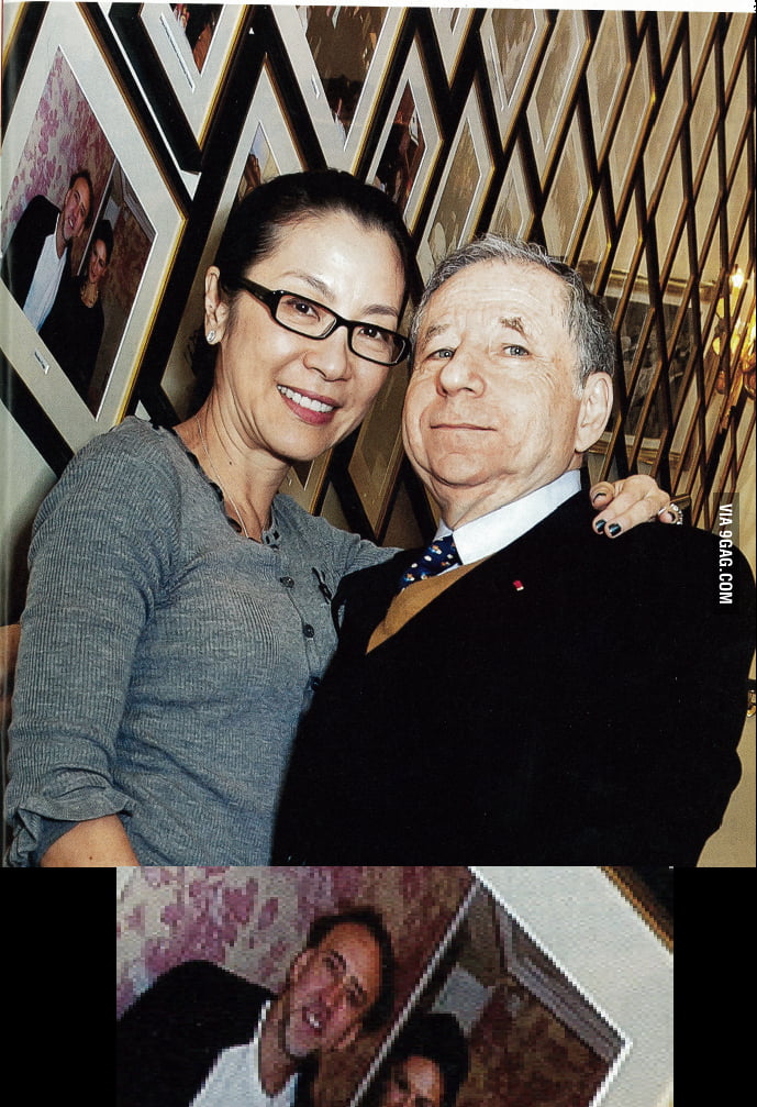 CAGE photobomb - 9GAG