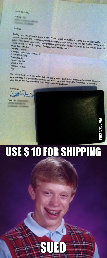Bad luck Brian - 9GAG