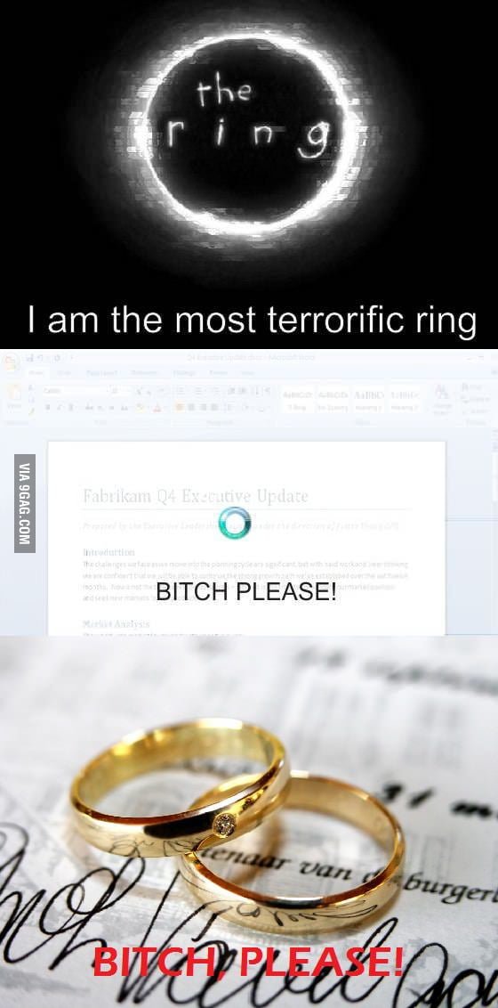 The most terrifying ring you say? - 9GAG