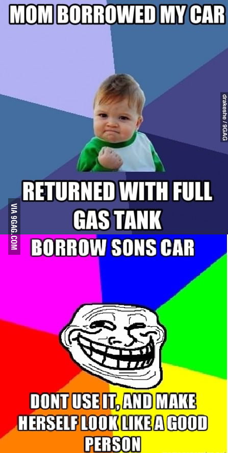 Mom will never join the good side. - 9GAG