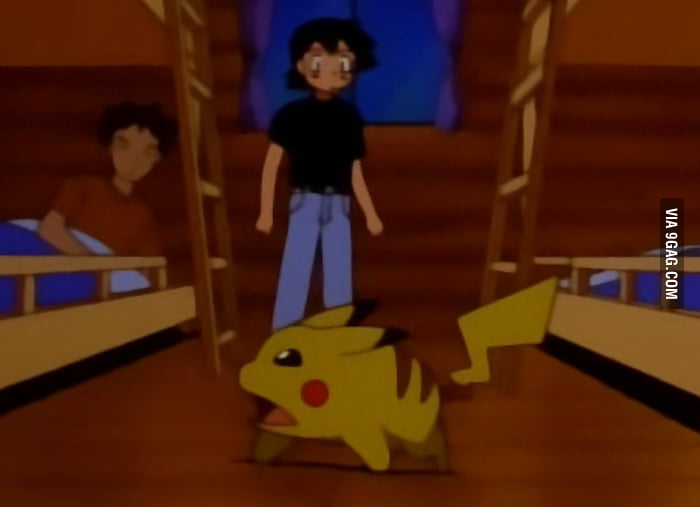 Pikachu's Attempt at Imitating Bulbasaur - 9GAG