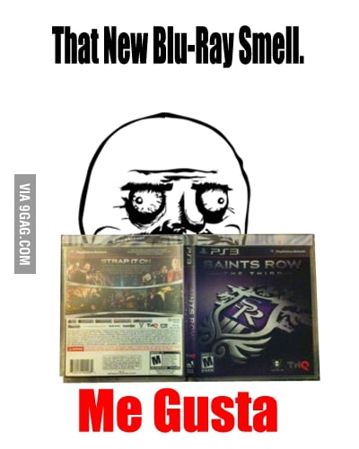 New Blu-ray Smell - 9GAG