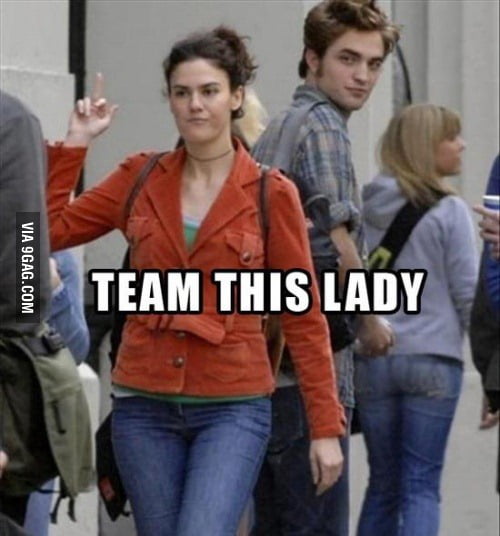 Go her team!!! - 9GAG