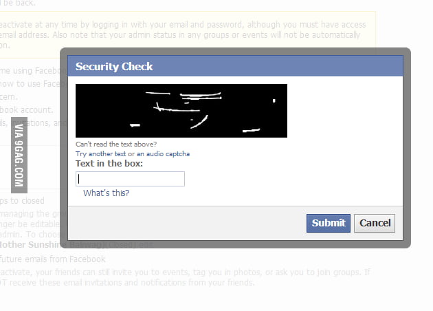 CAPTCHA's trolling me - 9GAG