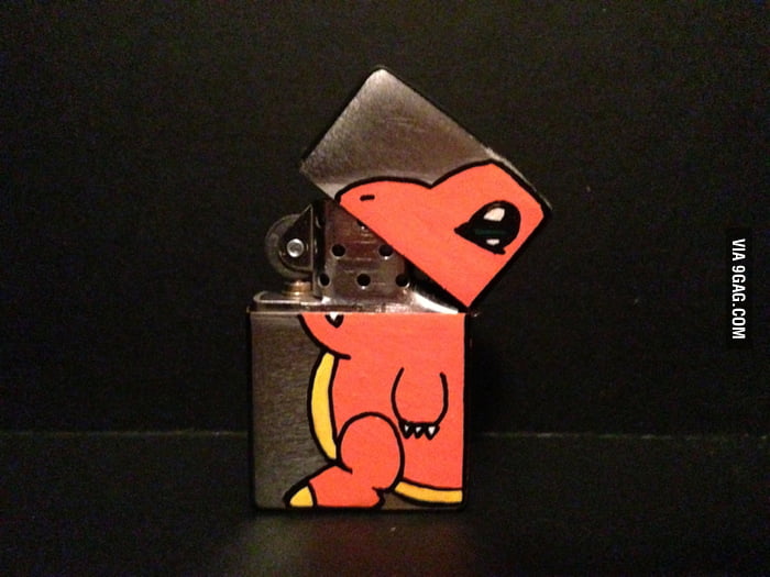 Charmander Lighter - Flamethrower! - 9GAG