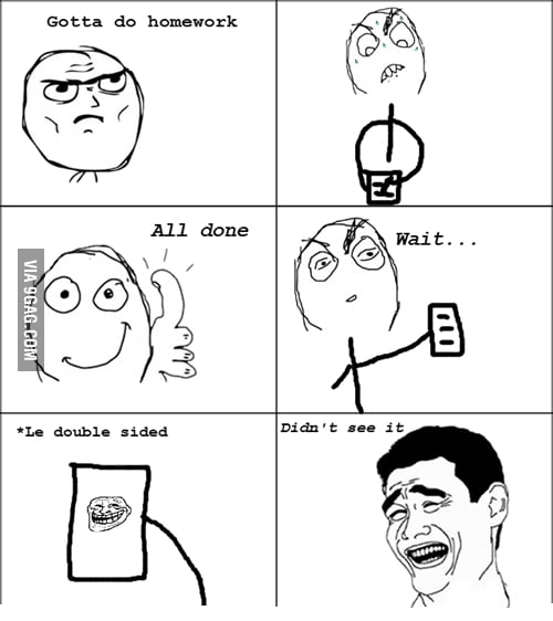 Double-sided... - 9GAG