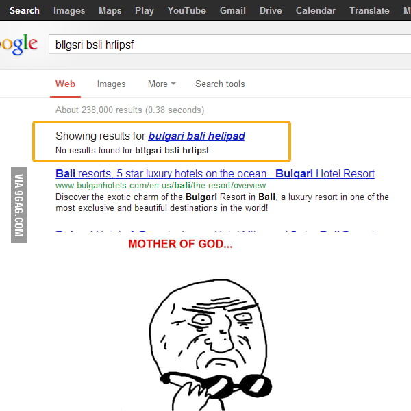 Google autocorrect lvl 999 - 9GAG