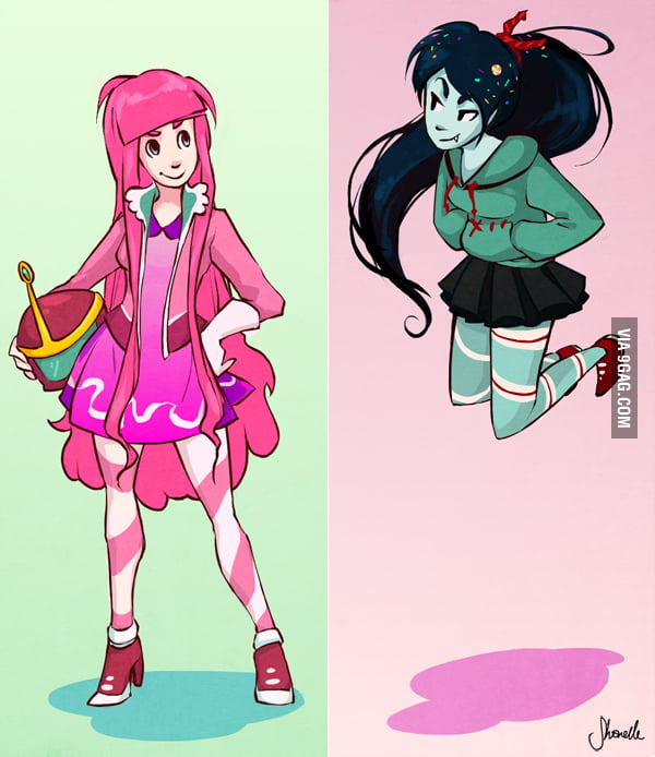 Adventure Time and Wreck it Ralph crossover - 9GAG
