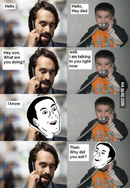 Like father like son - 9GAG
