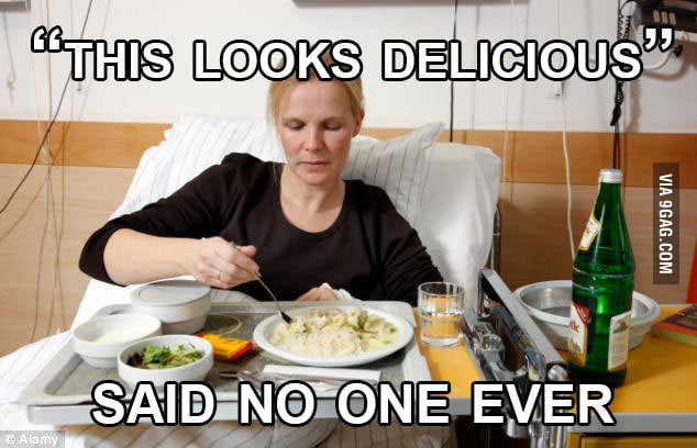 Hospital food - 9GAG