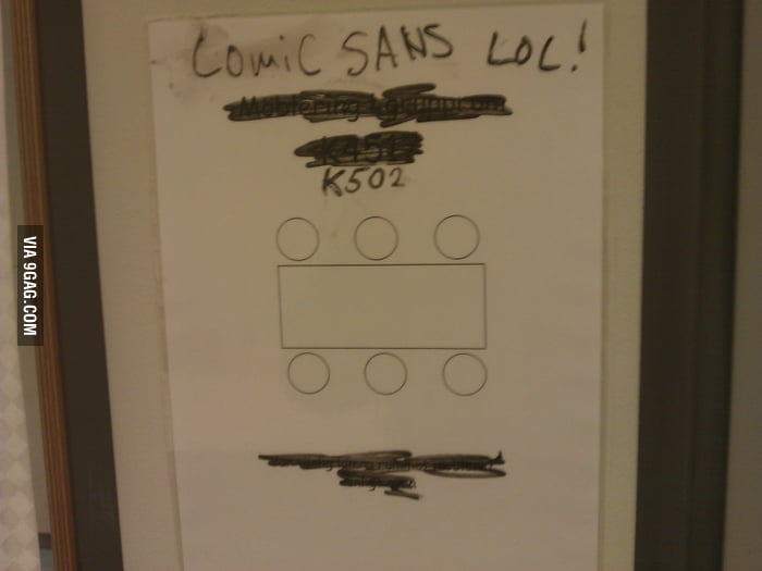 Comic sans rage - 9GAG
