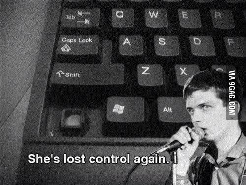 She lost control again... - 9GAG