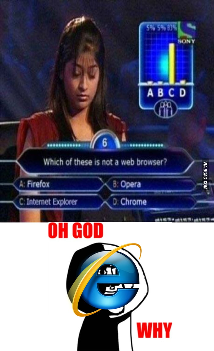 Just Internet Explorer - 9GAG