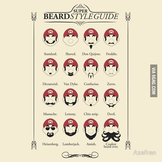 Super Beard Style Guide - 9GAG
