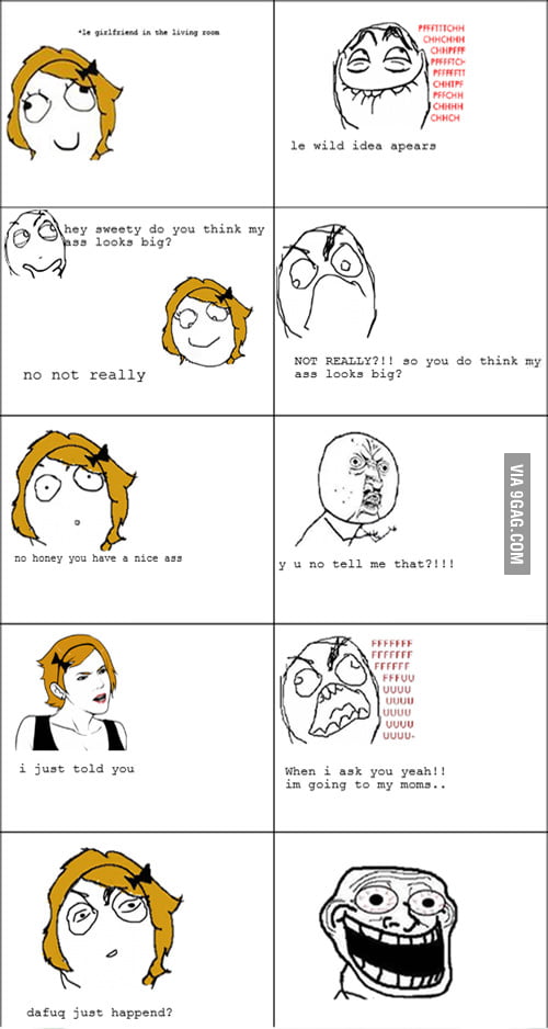 Trolling your girlfriend - 9GAG