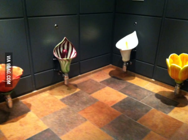 The most beautiful urinals in the world? - 9GAG