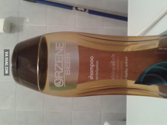 The Shampoo of Men - 9GAG