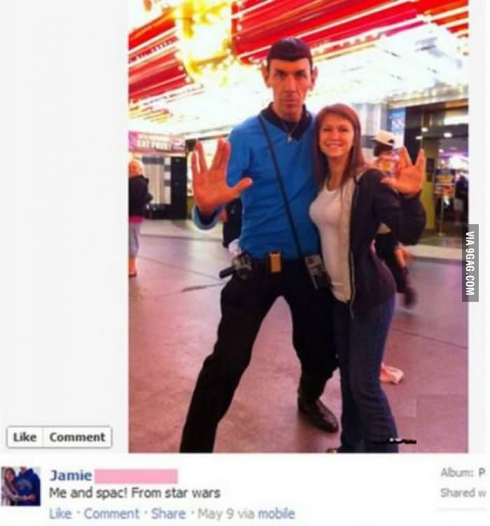 SPAC FROM STAR WARS! - 9GAG