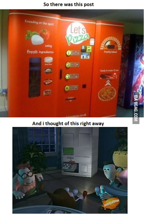 Pizza machine - 9GAG