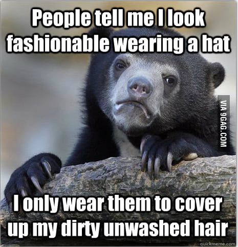 Sometimes I'm too lazy to take a shower - 9GAG